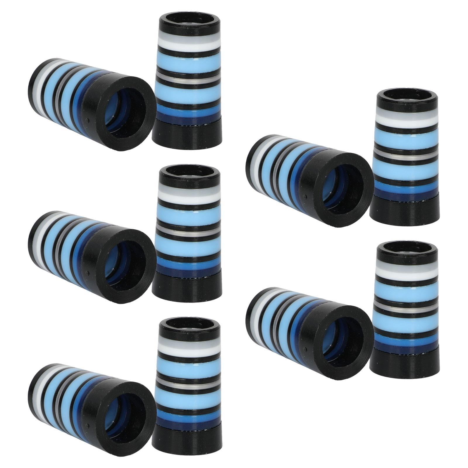 Dualoai 10 Pieces Golf Iron Ferrules Golf Club Shaft Ferrules .370 ...