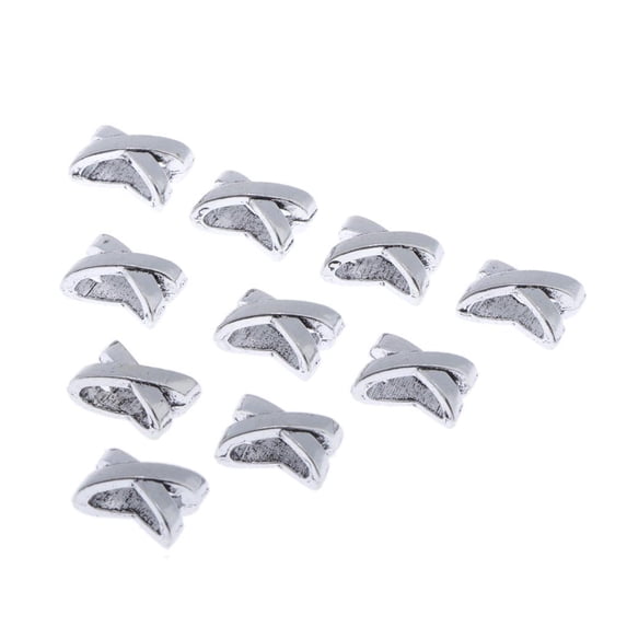 Dualoai 10 Pieces Hair Beads Dreadlocks Hair Decoration Braiding Hair ...