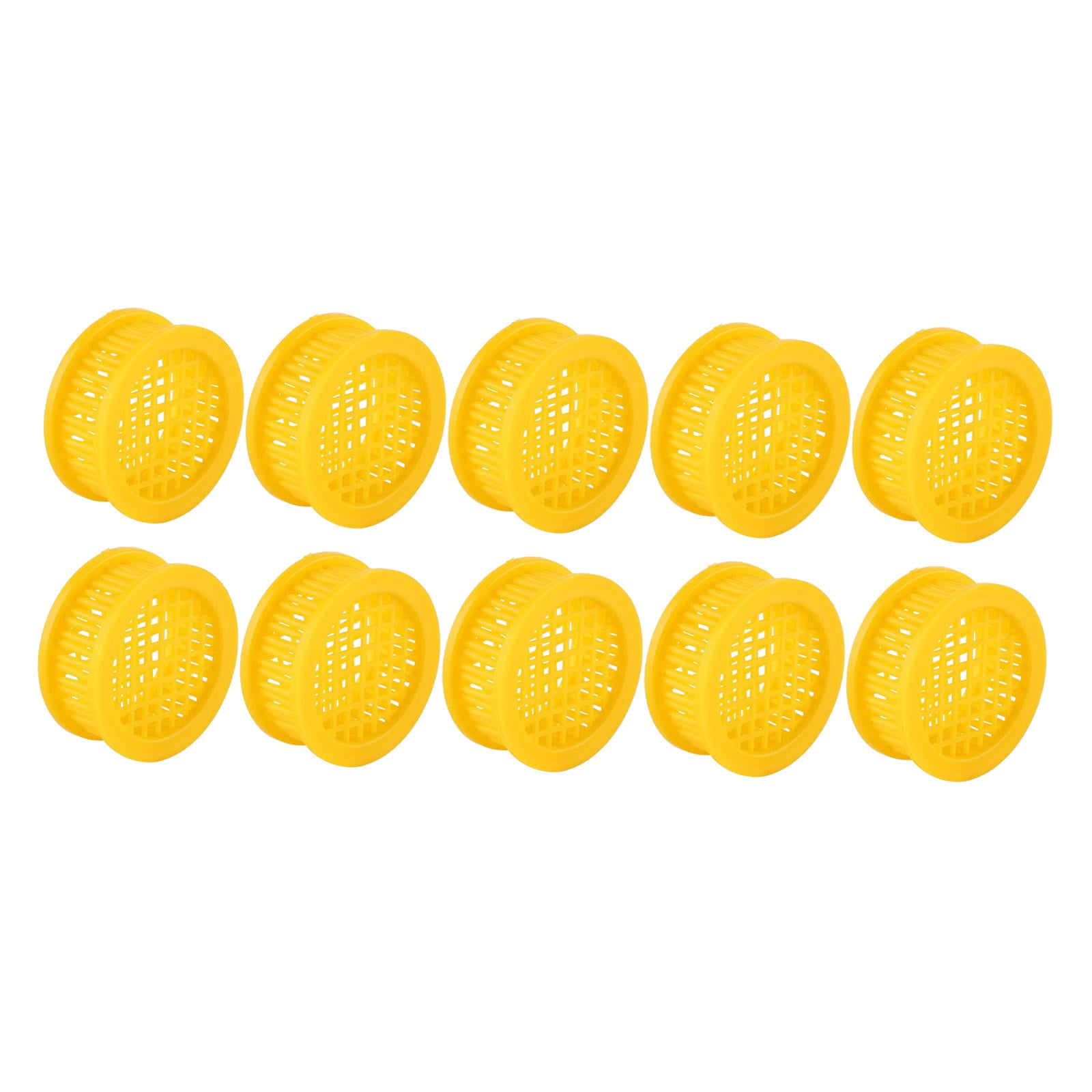 Dualoai 10 Pieces Queen Bee Cages Protector Queen Bee Rearing Boxes for ...