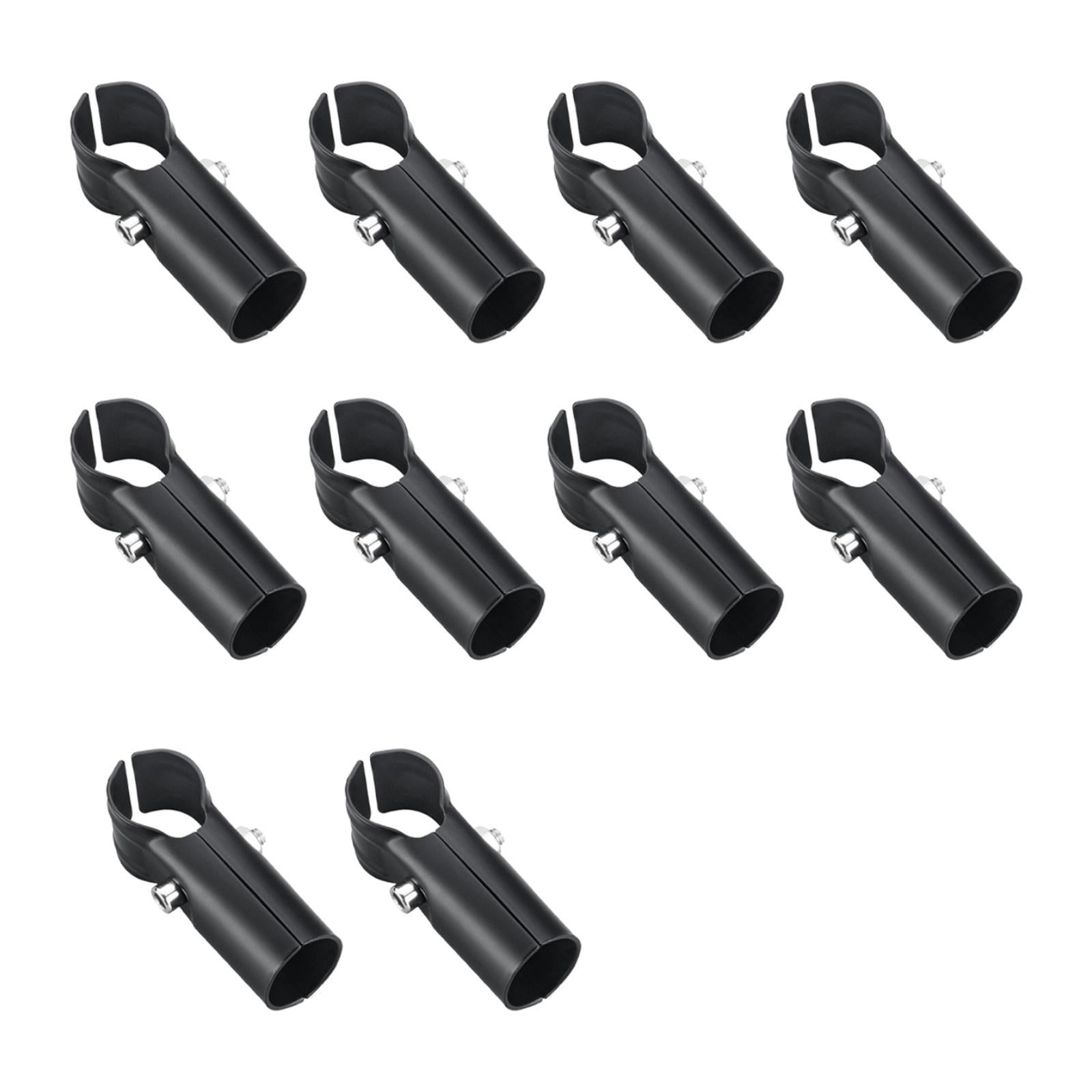 Dualoai 10 Pieces Stainless Steel Tube Connector Pipe Fitting Connector ...