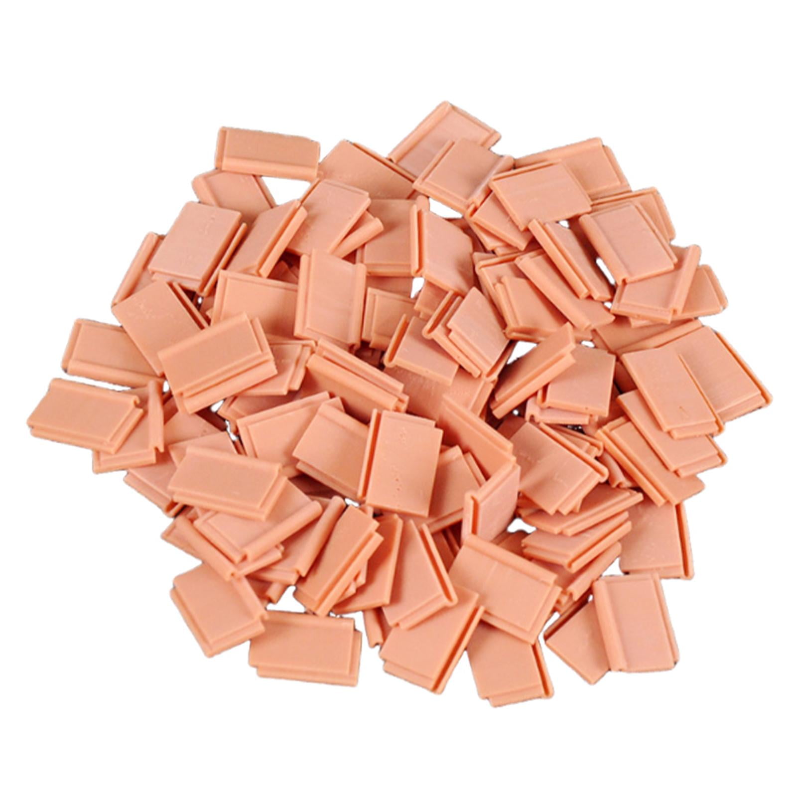Dualoai 108Pcs Mini Roof Tiles 1/35 Shingles Props Brick Tiles DIY ...