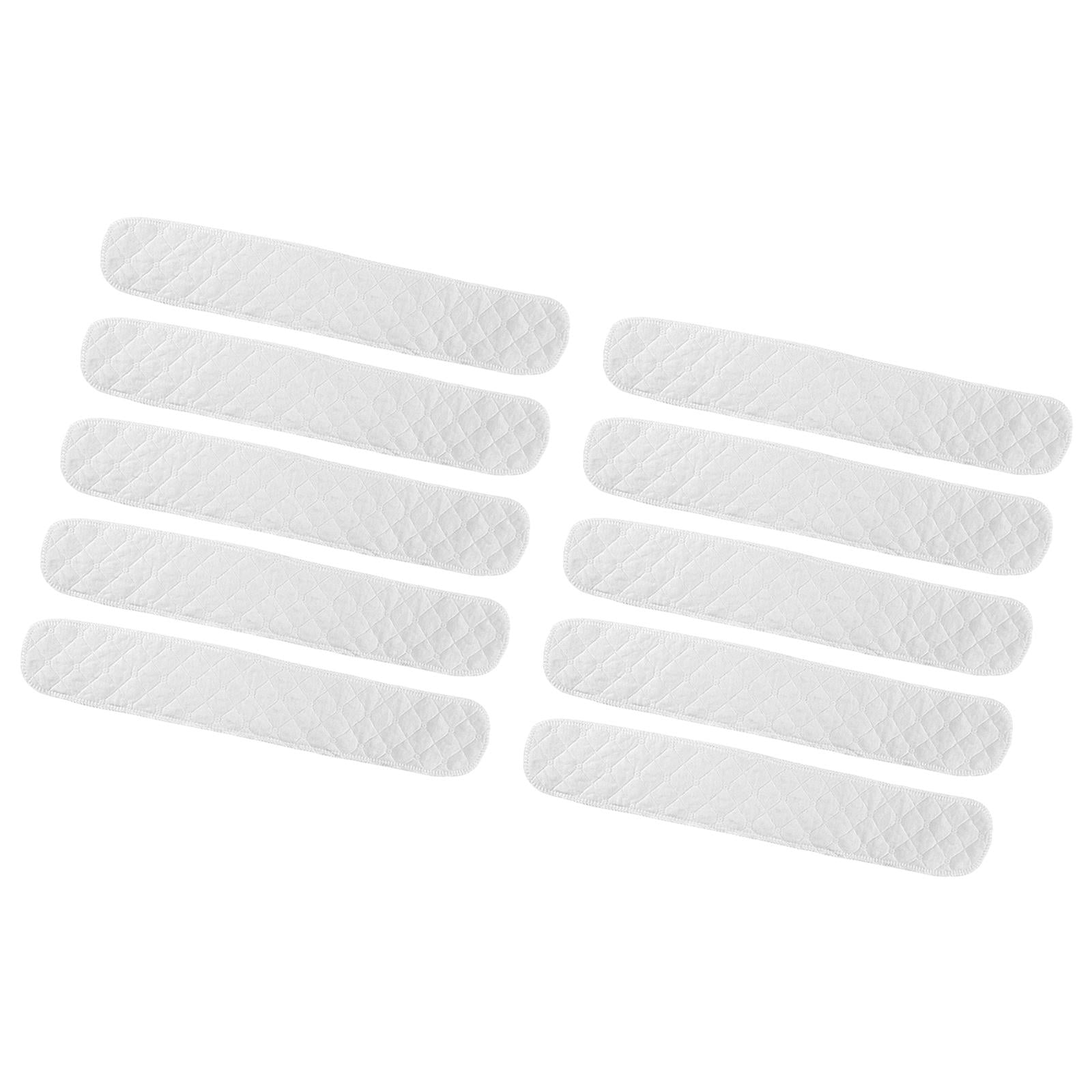 Dualoai 10Pcs Cotton Bra Liners, for Women, Summer Workout, Exercise ...