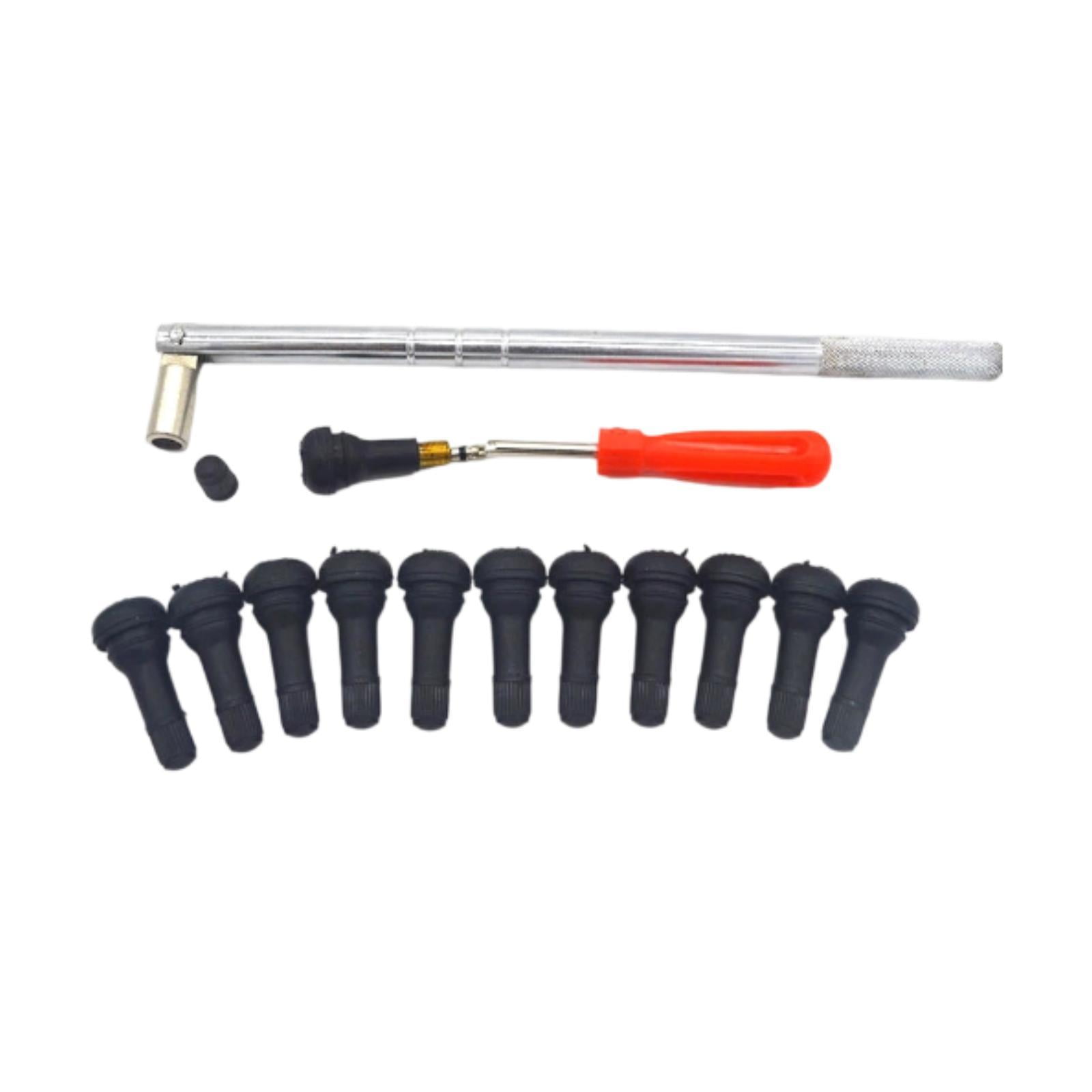 Dualoai 14Pcs Quick Change Tire Valve Tool Kit Valve Stem Puller for ...