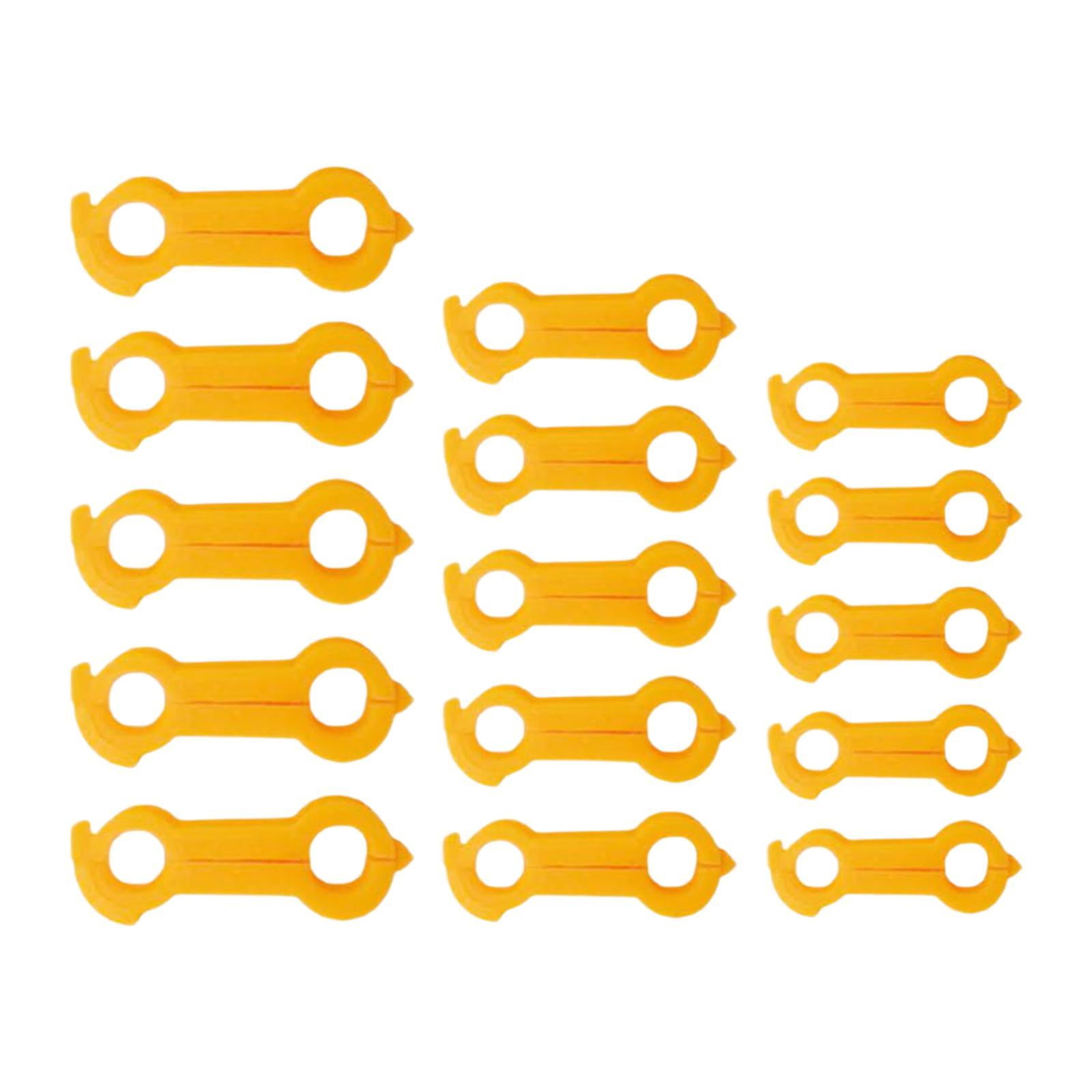 Dualoai 15Pcs Chicken Hobble Baby Chick Leg Hobbles Poultry Leg Bands ...