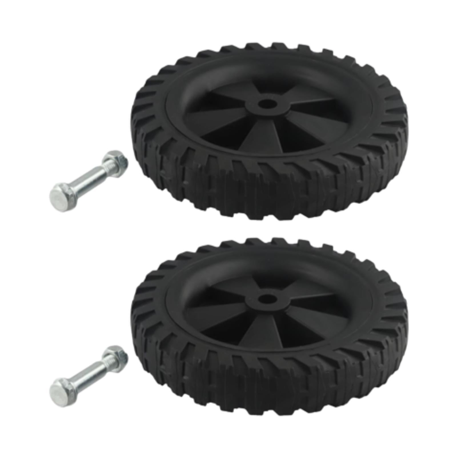 Dualoai 2 Pieces Air Compressor Wheels Air Compressor Casters Wear ...