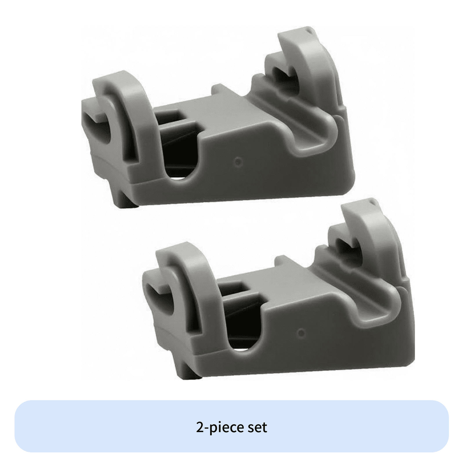 Dualoai 2 Pieces Dishwasher Lower Rack Fixing Clamp Easy Installation ...