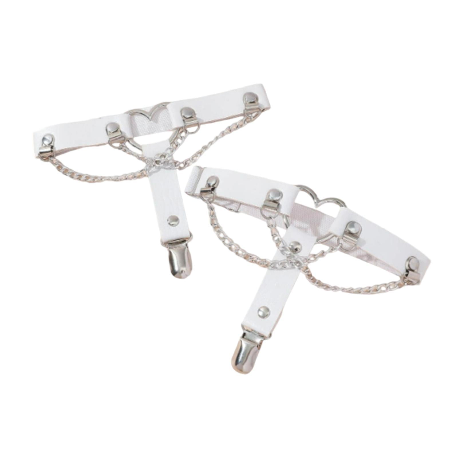 Dualoai 2 Women's Thigh Rings, Thigh Rings for Club, Rave, Festival ...