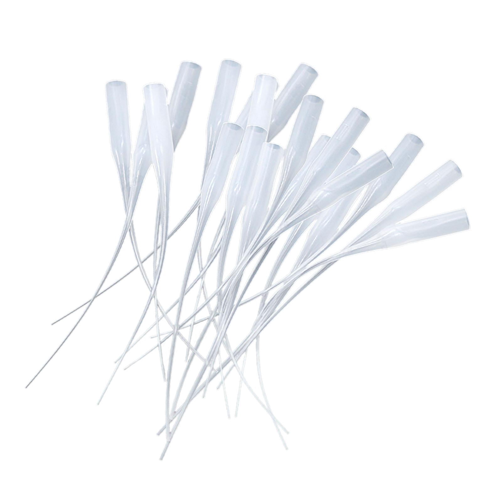 Dualoai 20 Pieces Glue Application Tips 8 cm Applicator for DIY ...