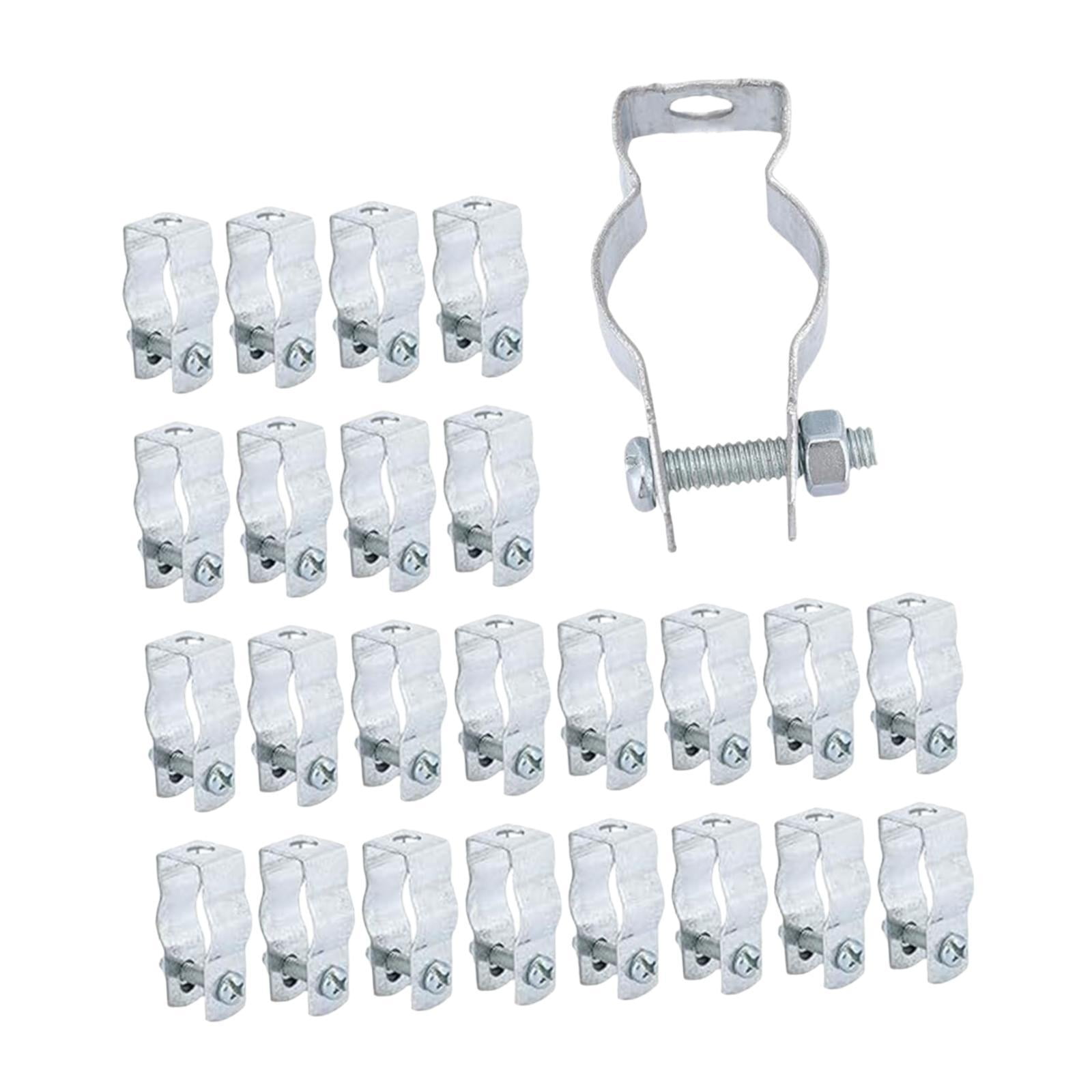 Dualoai 25 Pieces Galvanized Steel Conduit Hangers for Rigid Conduit ...