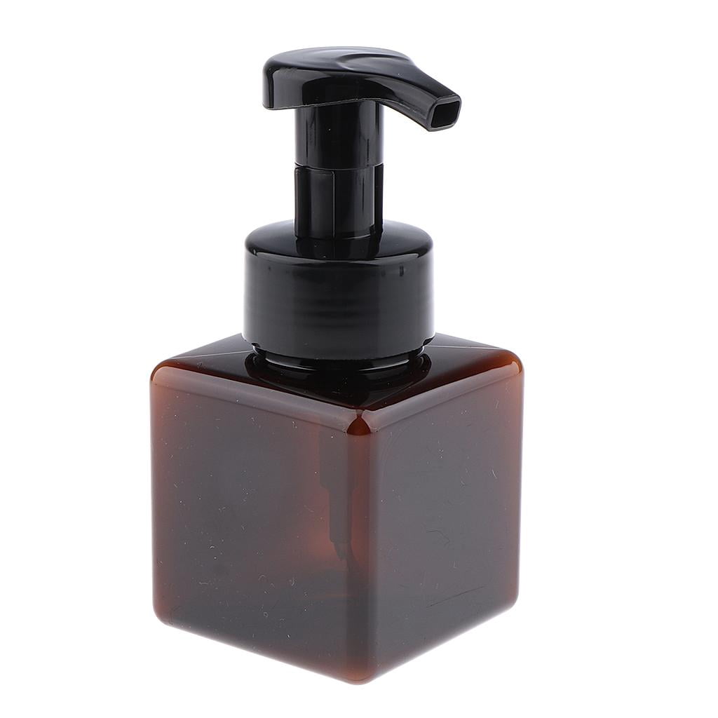 Dualoai 250ml (8oz) Square Plastic Empty Cosmetic Foaming Soap ...
