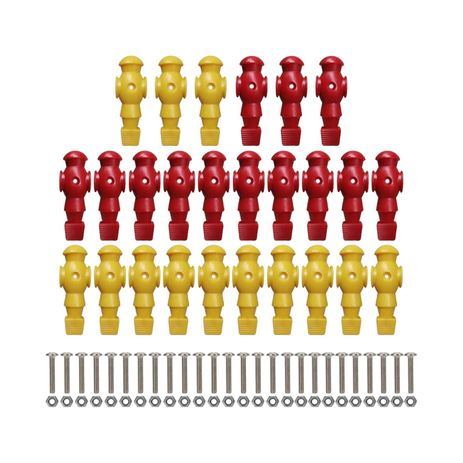 Dualoai 26 Pieces Table Soccer Foosball Men Repair Parts, Entertainment ...