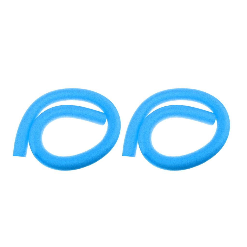 Dualoai 2Pcs Flexible Swim Pool Noodles, Solid Core No Hole Extra Long ...