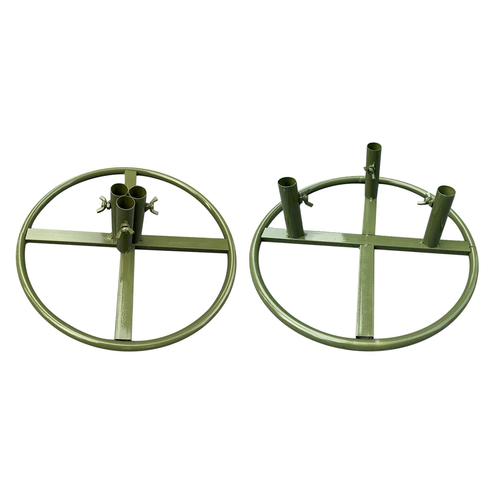 Dualoai 2Pcs Flower Pole Display Stand Base DIY for Florist - Walmart.com