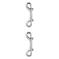 Dualoai 2x Scuba Diving Double End Bolt Snap Buckle Metal Clip ...