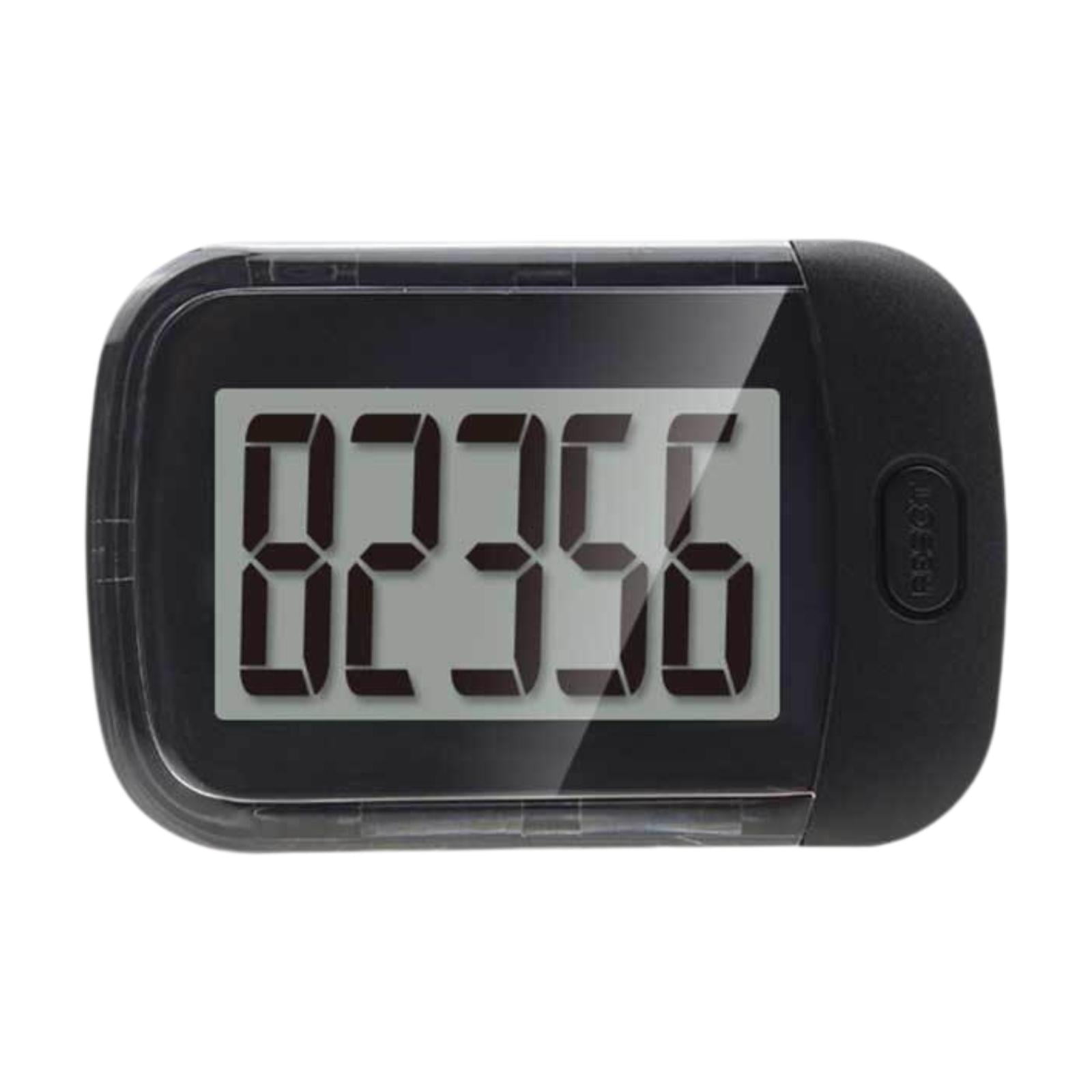 Dualoai 3D Pedometer for Walking Step Counter with Clip & Lanyard ...