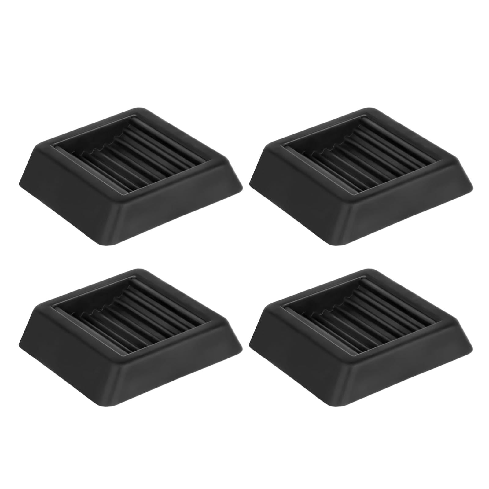 Dualoai 4 Pieces Furniture Coasters Furniture Caster Cups Protect Any ...