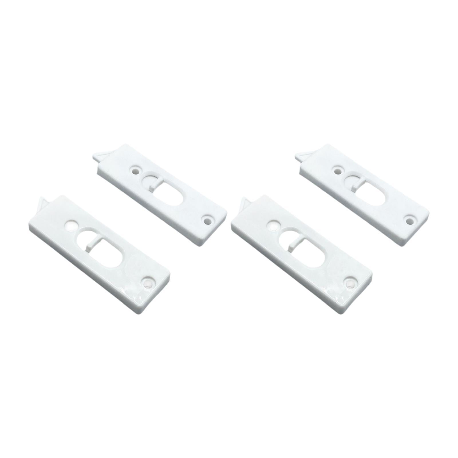 Dualoai 4 Pieces Snap in Tilt Latch Hardware for Home Window ...