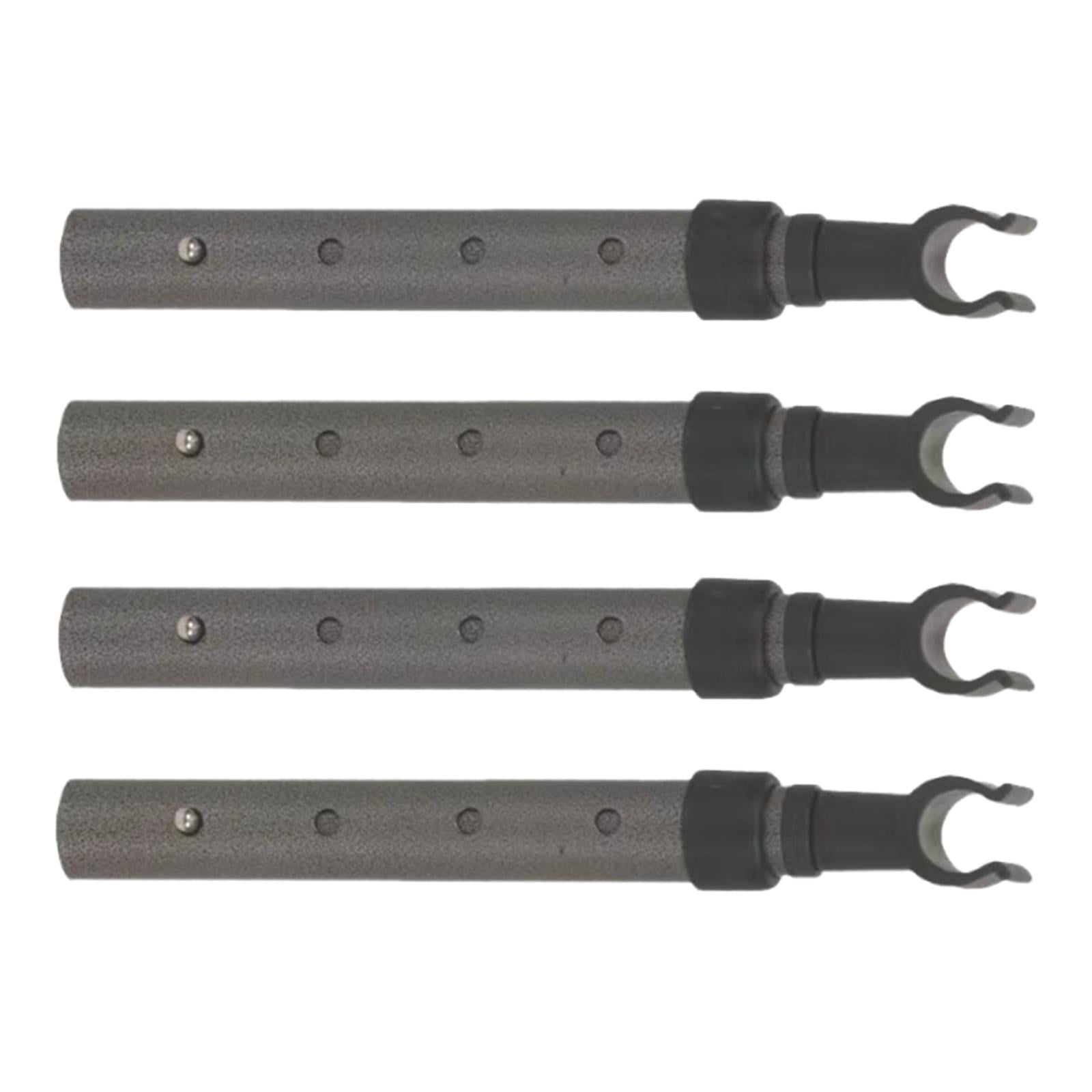 Dualoai 4 Pieces Utility Wagon Table Pole Lifting Tube for Picnic ...