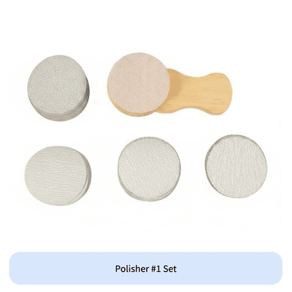 Dualoai 41 Pieces Sander Kit Comfortable Grip Handle Detail Polisher ...