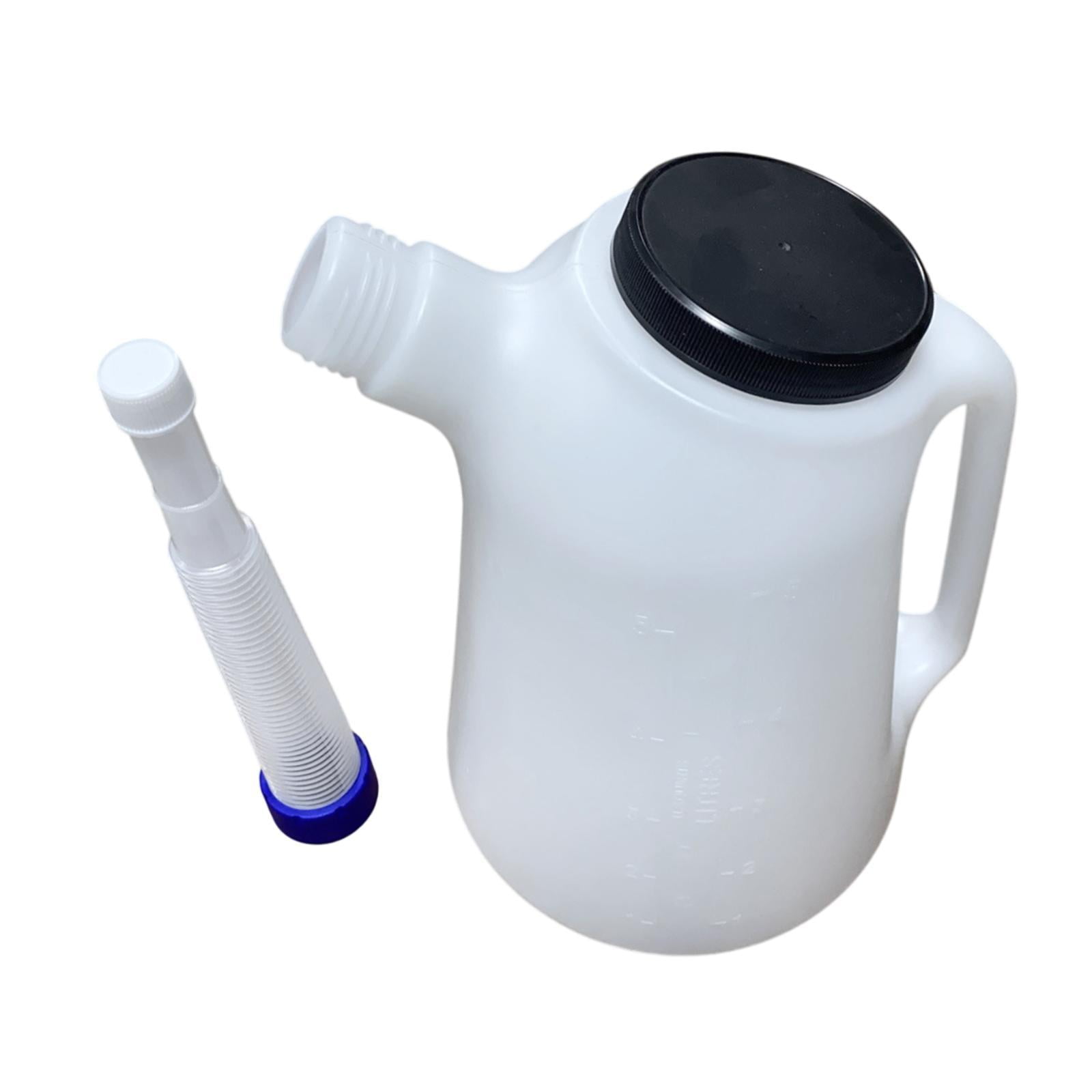 Dualoai 5L Oil Measuring Container Motor Jug with Cap Universal with ...
