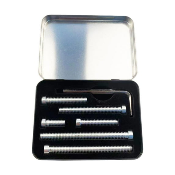 Dualoai 6 Pieces Pool Cue Weight Pool Stick Weights Metal for Better ...