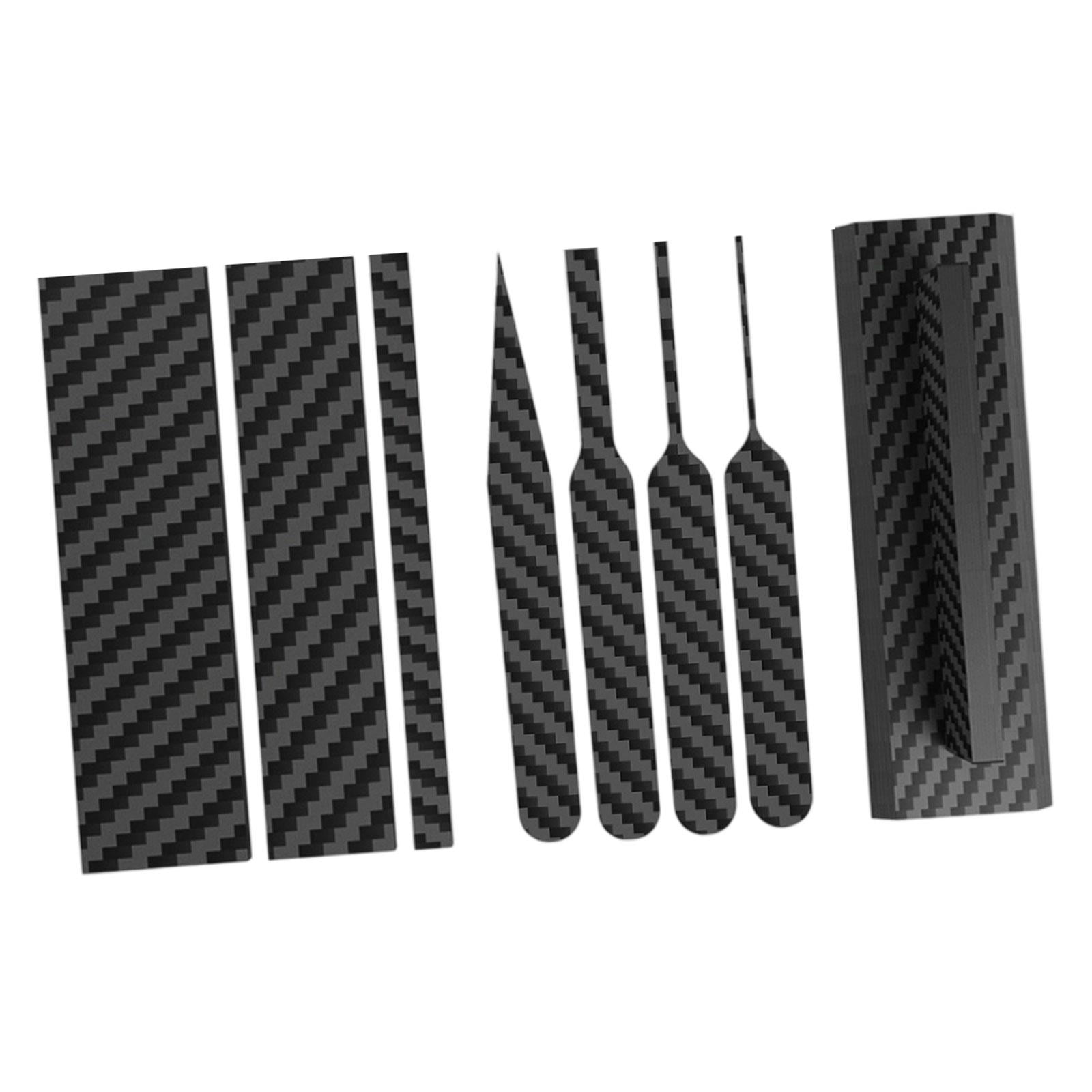 Dualoai 8Pcs Hobby Sanding Sticks for Plastic Models 20mm 15mm 5mm Wide ...