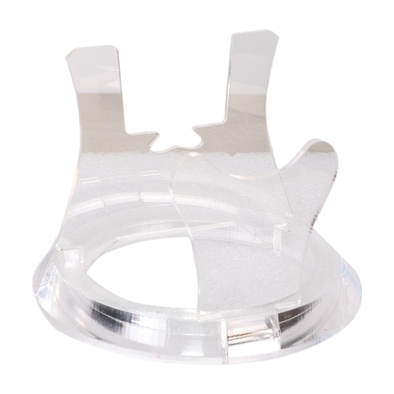 Dualoai Acrylic Fishing Reel Display Stand Stable Round for Decoration ...