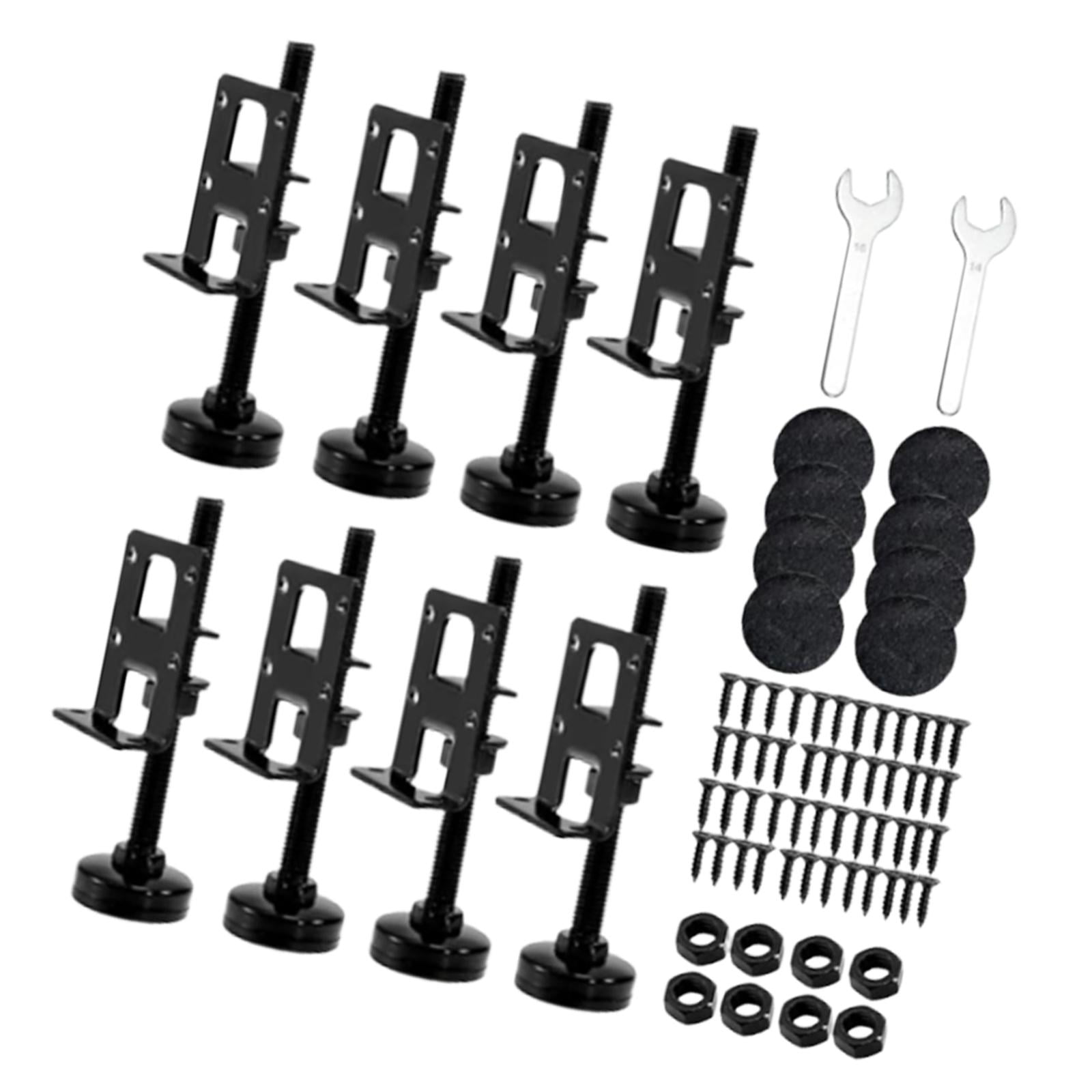 Dualoai Adjustable Leveling Feet Furniture Leg Levelers with Screws ...