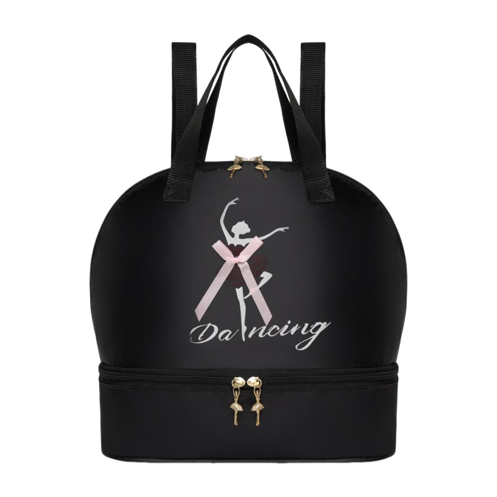 Dualoai Ballet Dance Backpack Comfortable Cute Storage Bag for Dancing ...