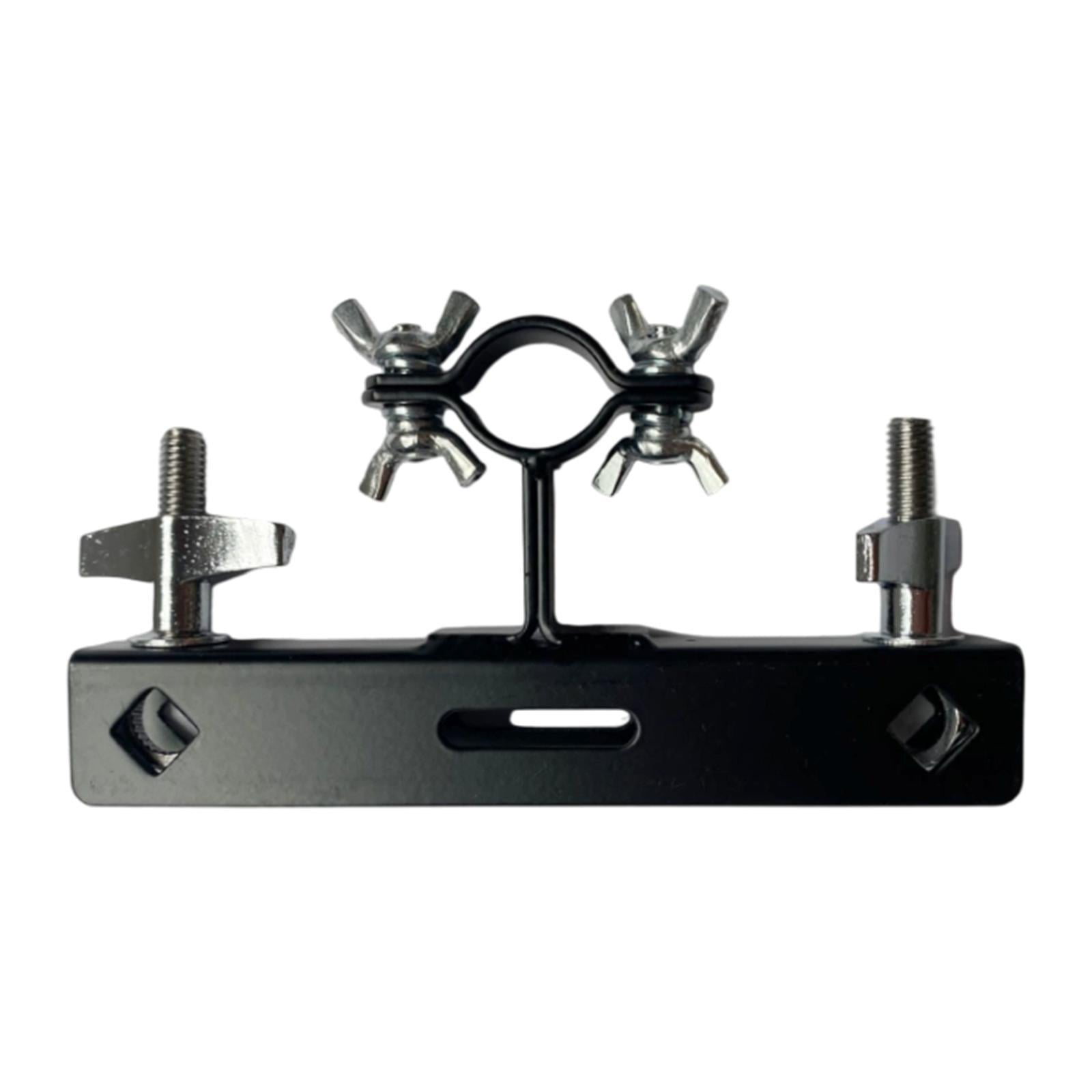 Dualoai Bass Drum Cowbell Holder Bracket Rack Mount Adjustment Mounting ...