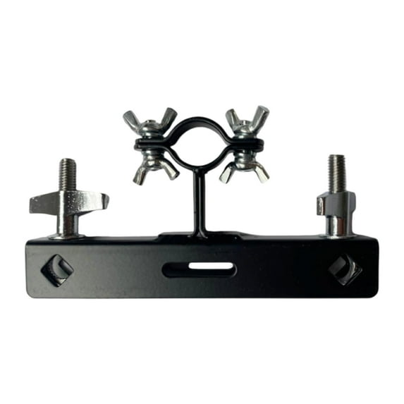 Dualoai Bass Drum Cowbell Holder Bracket Rack Mount Adjustment Mounting ...