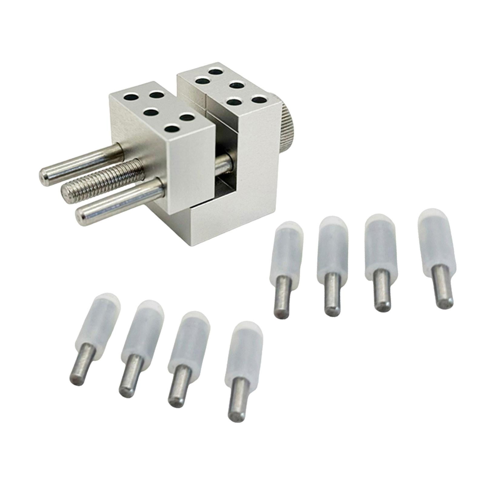 Dualoai Bench Vise Watch Holder Sturdy Repairing Tool for Hobby Model ...