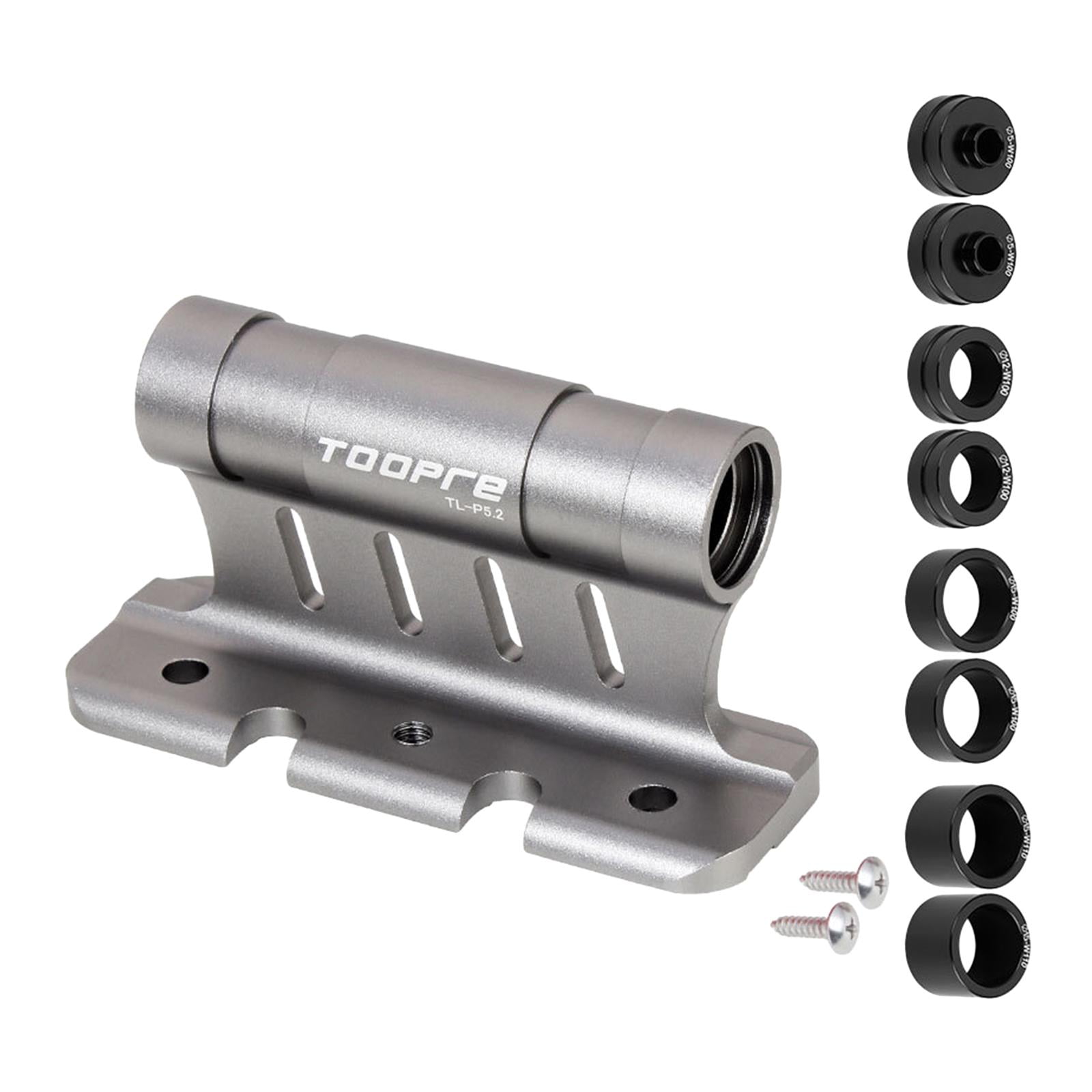 Dualoai Block Fork Mount Bike Rack with Screws Quick Release Bike Holder Titanium - Walmart.com