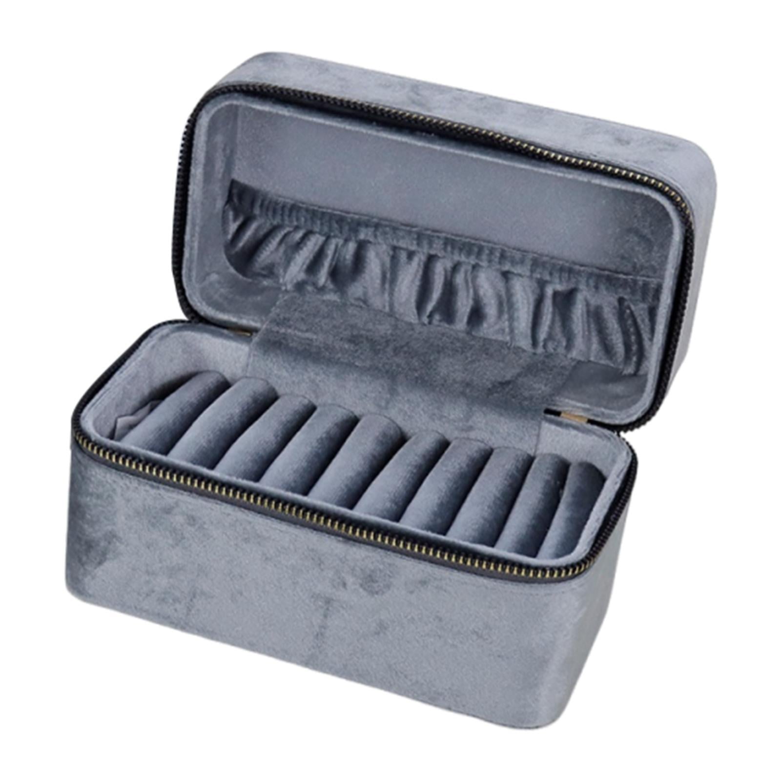 Dualoai Bracelet Storage Box Organizer Bangle Holder Engagement Jewelry ...