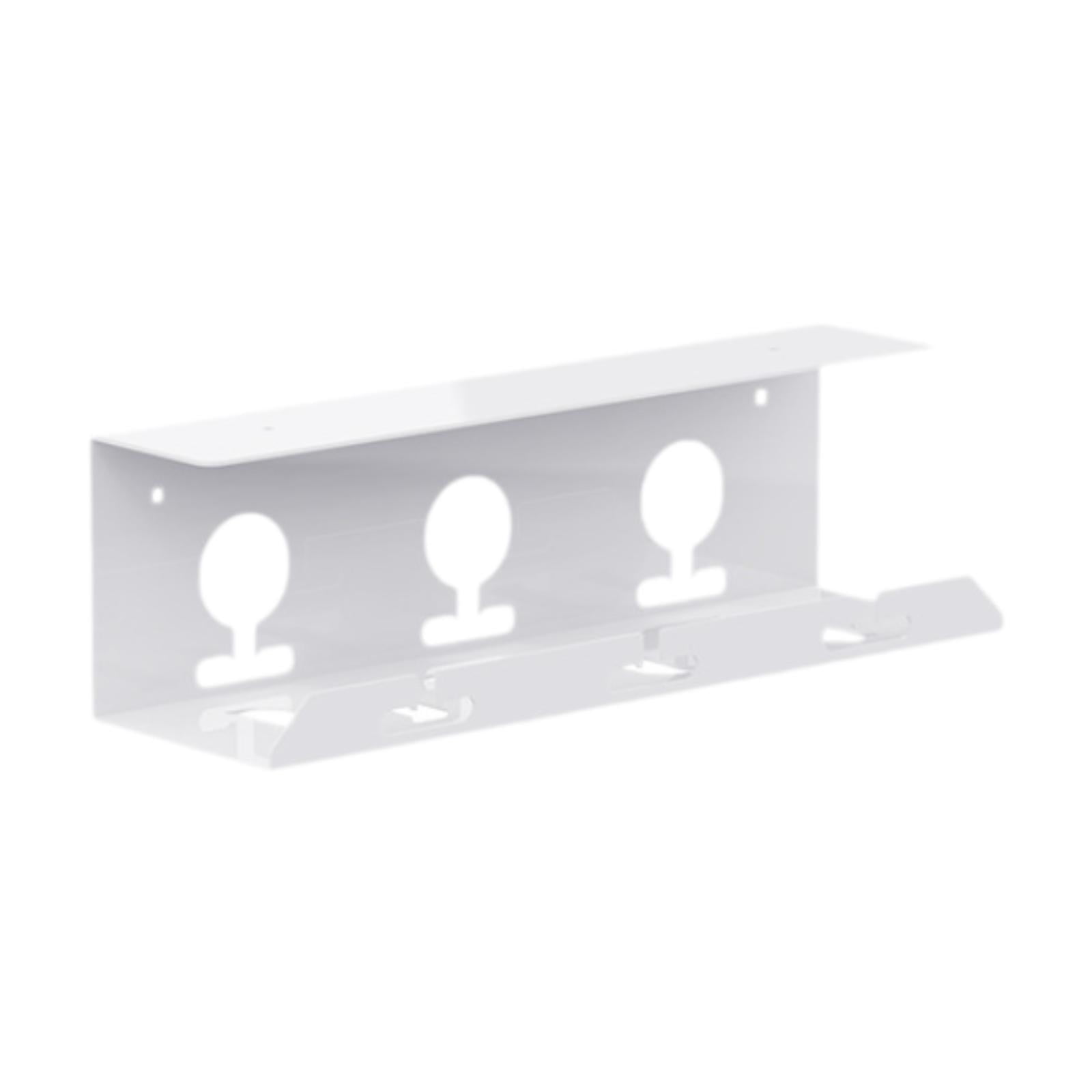 Dualoai Cable Organizer under The Desktop, Cable Tray, Support for Plug ...
