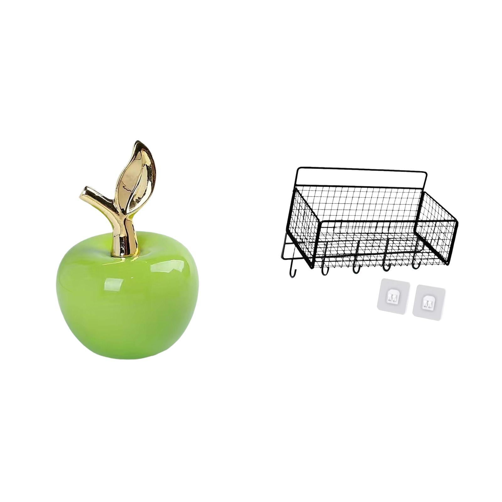 Dualoai Ceramic Fruit Sculpture Ornament for Home and Cafe Decoration ...