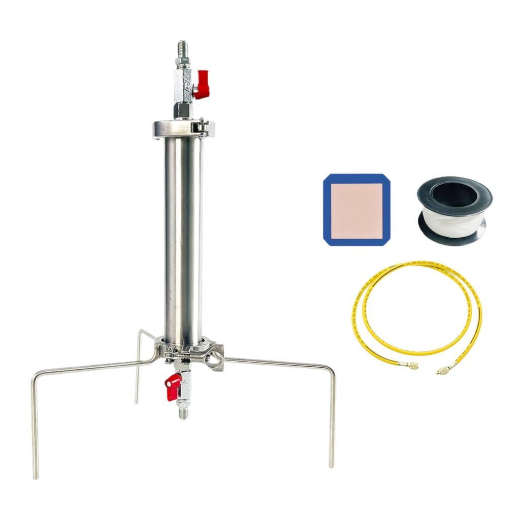 Dualoai Closed Loop Extractor 90 Gram Plant Leaves Extracting Rustproof ...