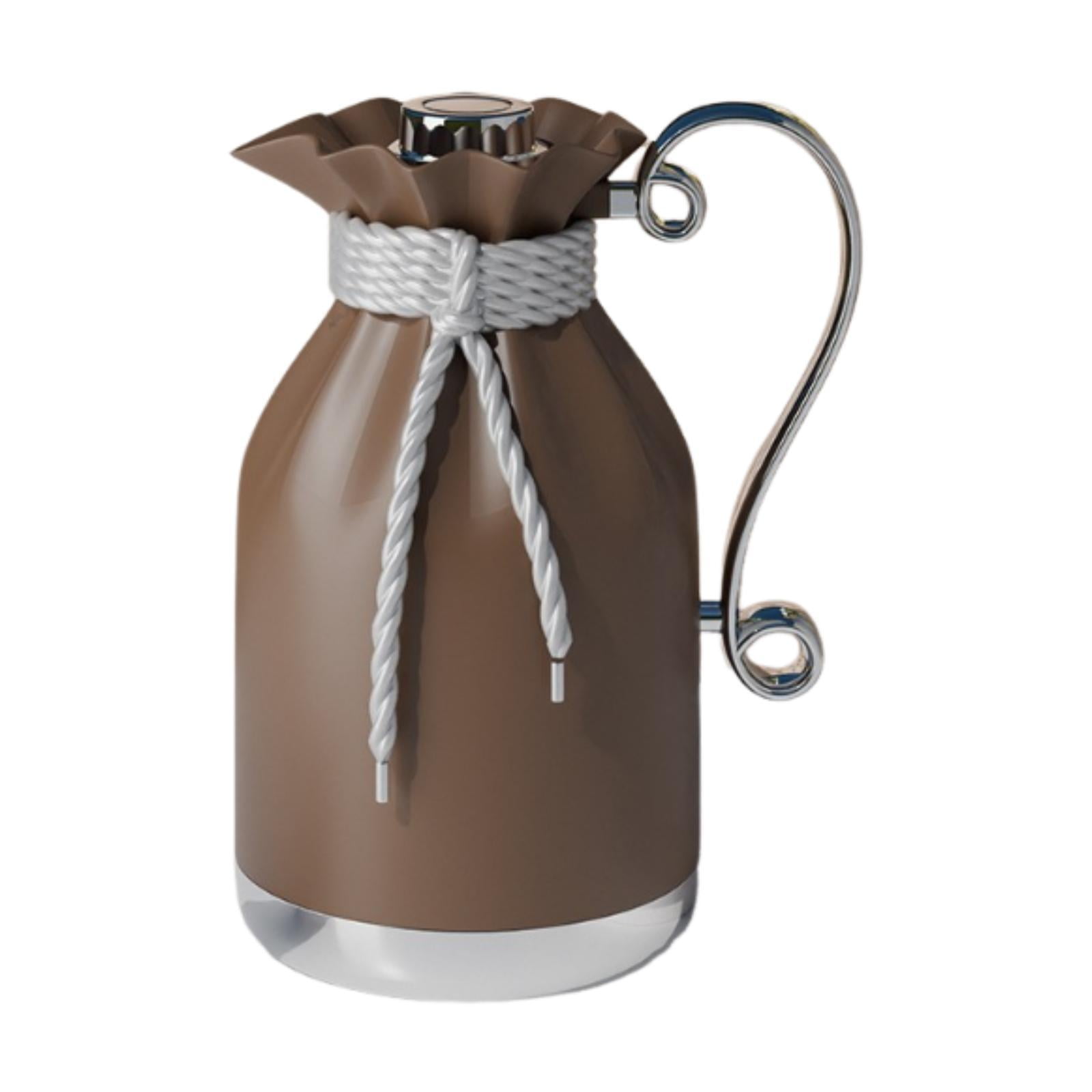 Dualoai Coffee Carafe 33 oz with Spout Arabic Coffee Pot for Gatherings ...