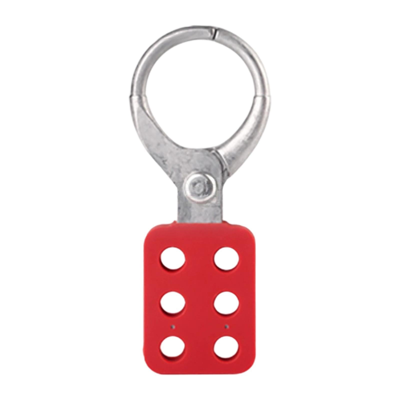 Dualoai Compact, Industrial, Tamper-Resistant Aluminum Lockout Hasp for ...