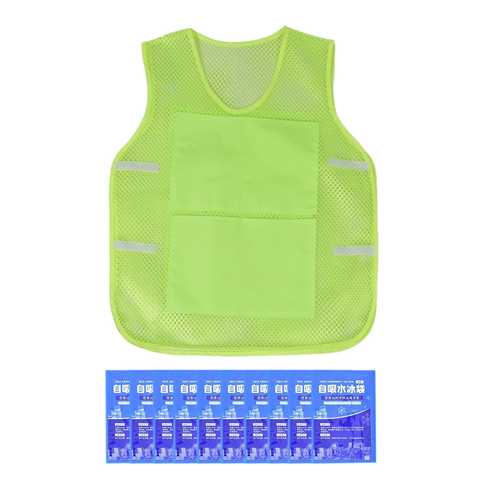 Dualoai Cooling Ice Vest Adults for Outdoor High Temperature Work ...