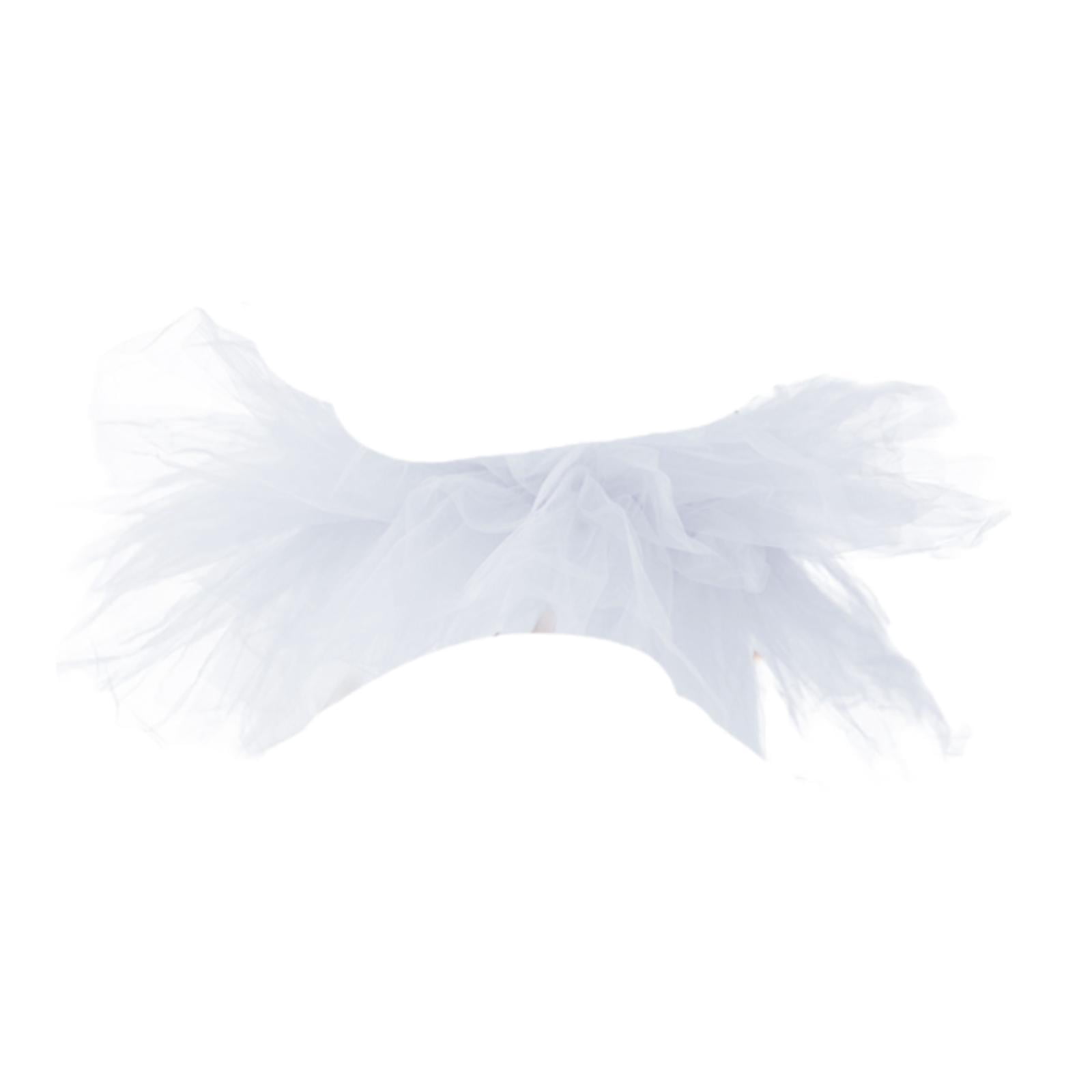 Dualoai Crinoline Pannier Petticoat 27cm Short Tutu Underskirt for ...