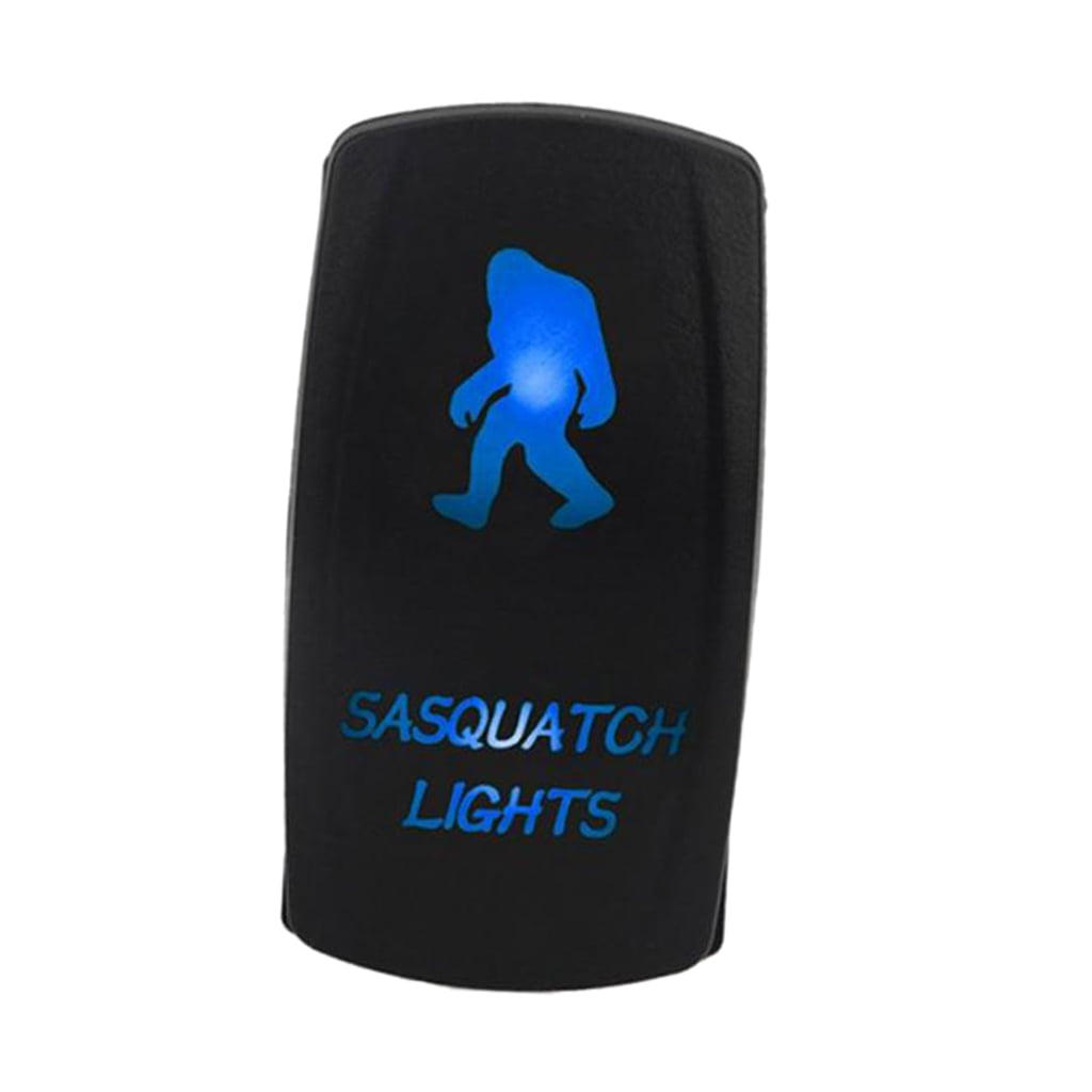Dualoai Dc 12v / 24v 5pin boat Marine Rv Sasquatch Rocker Toggle Switch ...