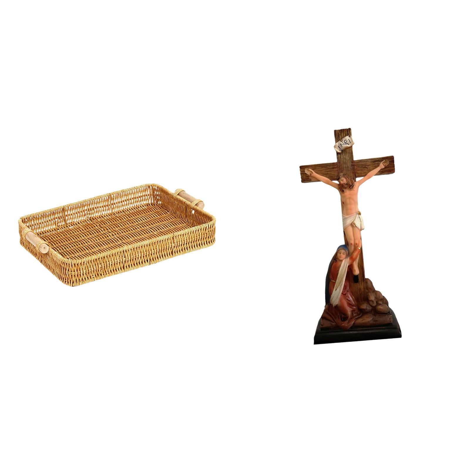 Dualoai Decorative Jesus Sculpture Holy Religious Catholic Statue for ...