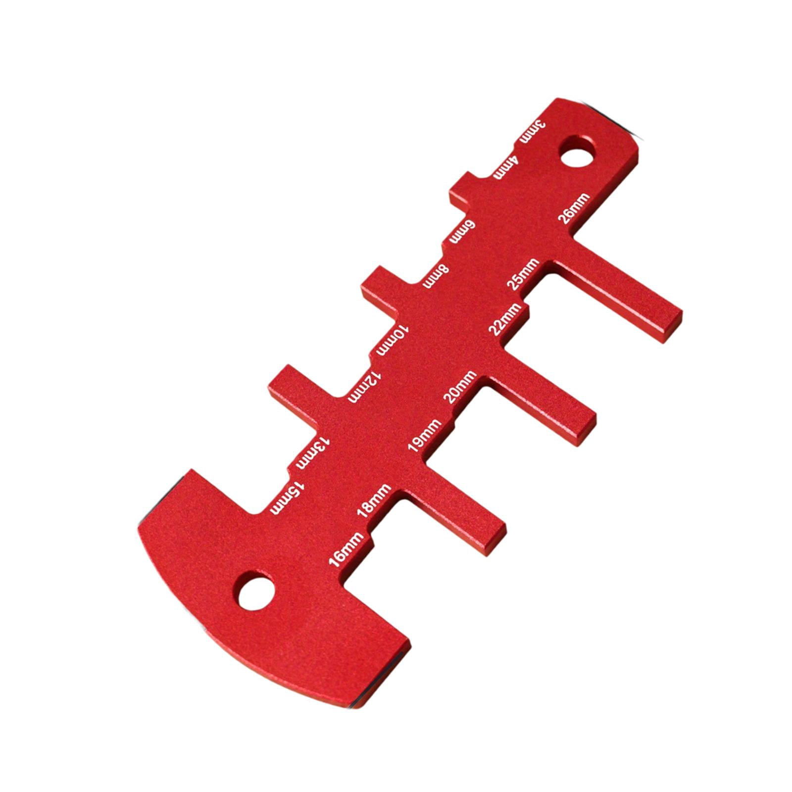Dualoai Depth Gauge Accurate Layout Measuring Tool for Table Saw Router ...
