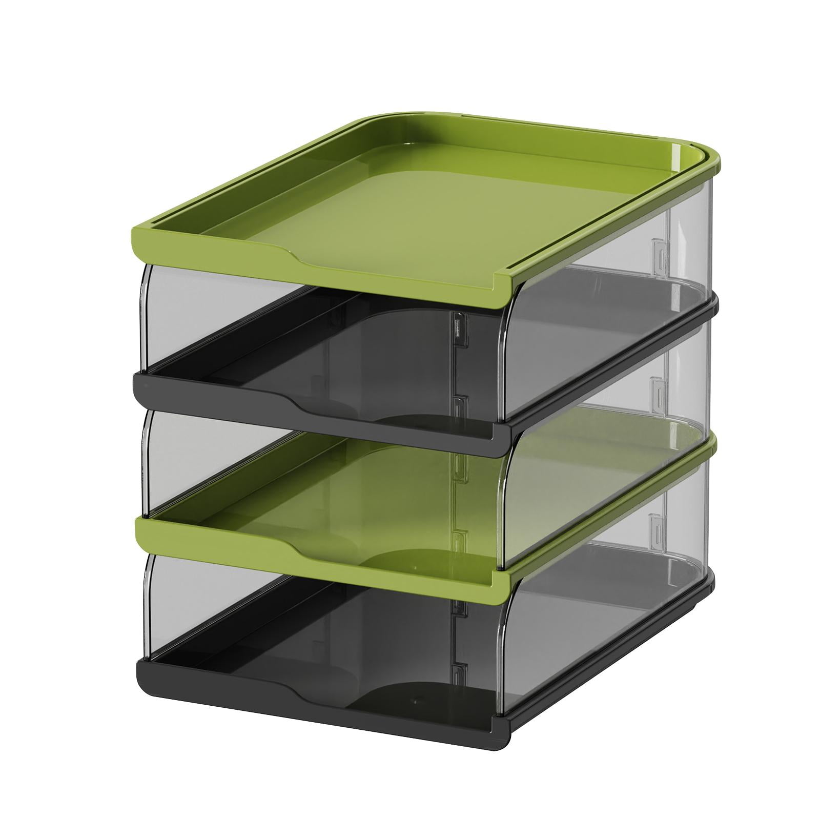 Dualoai Desktop File Organizer File Holder Letter Organizer Newspaper ...