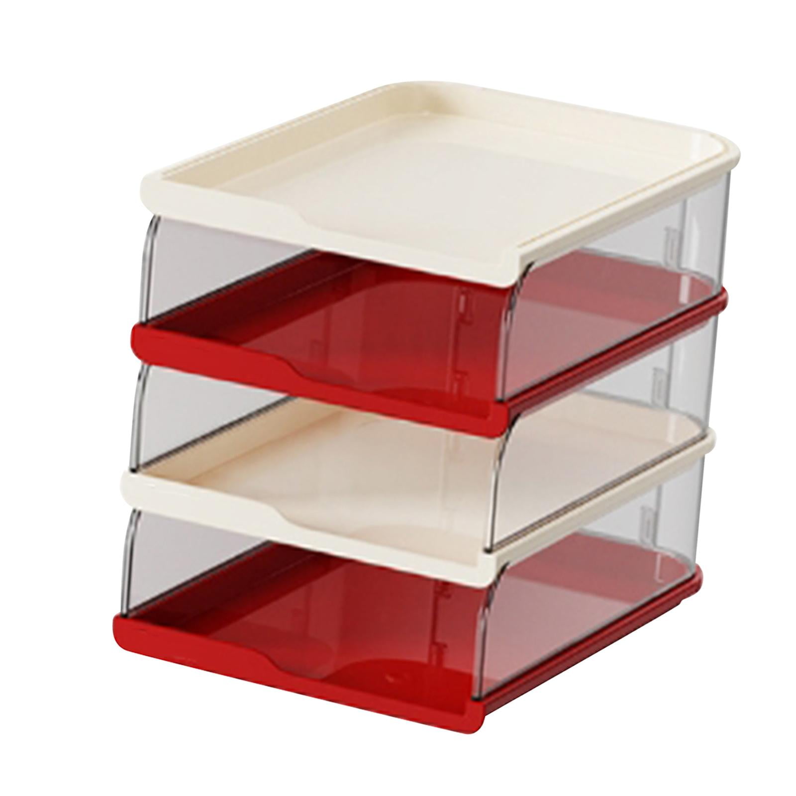 Dualoai Desktop File Organizer File Holder Letter Organizer Newspaper ...