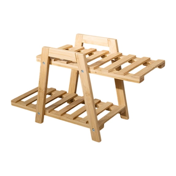 Dualoai Desktop Plant Stand Simple Planter Display Shelf for Lawn ...