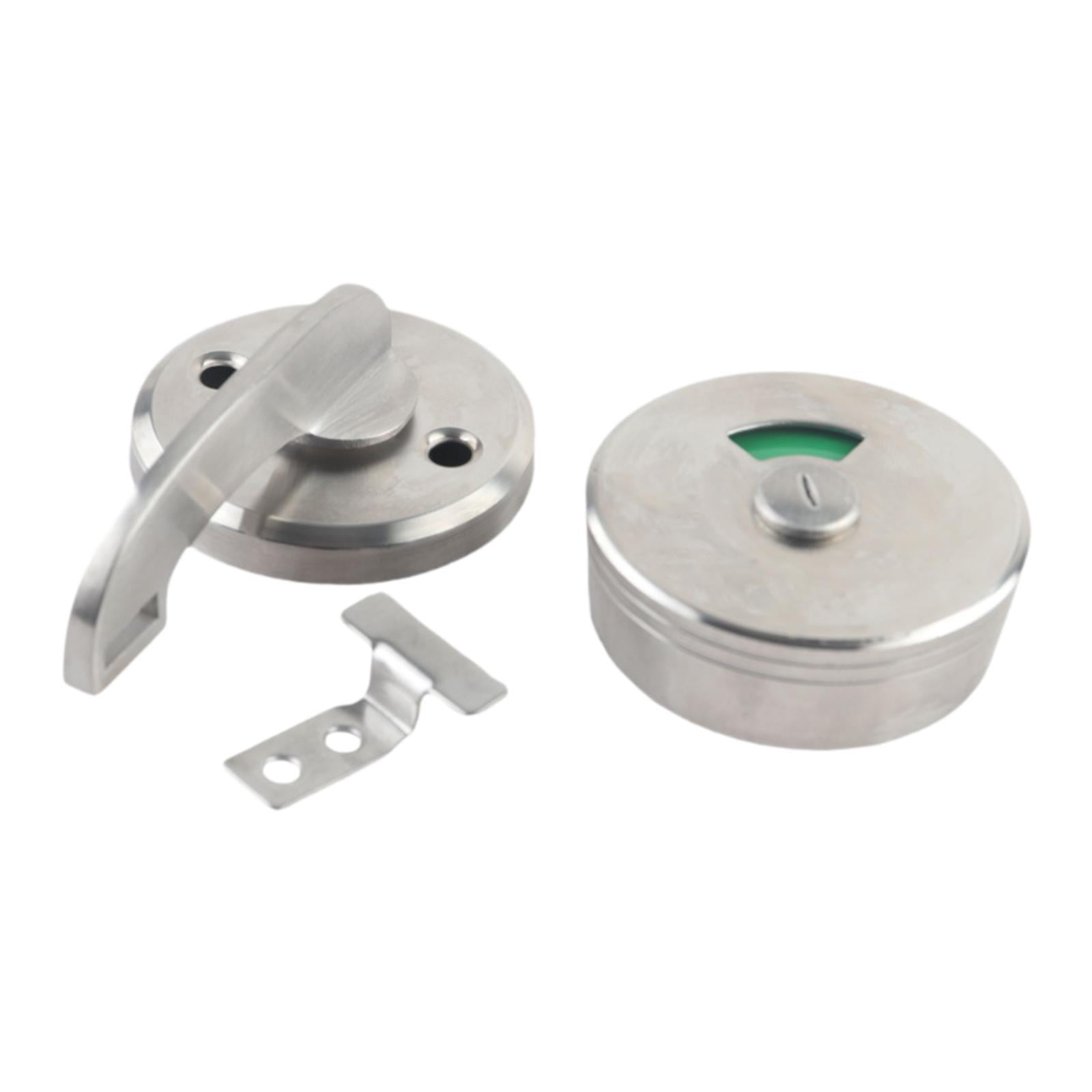 Dualoai Door Lock Indicator Stainless Steel Toilet Bathroom Lock for ...