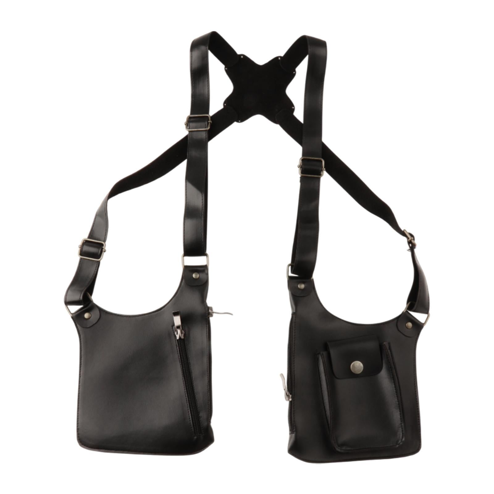 Dualoai Double Shoulder Armpit Bag Accessories with Harness ...