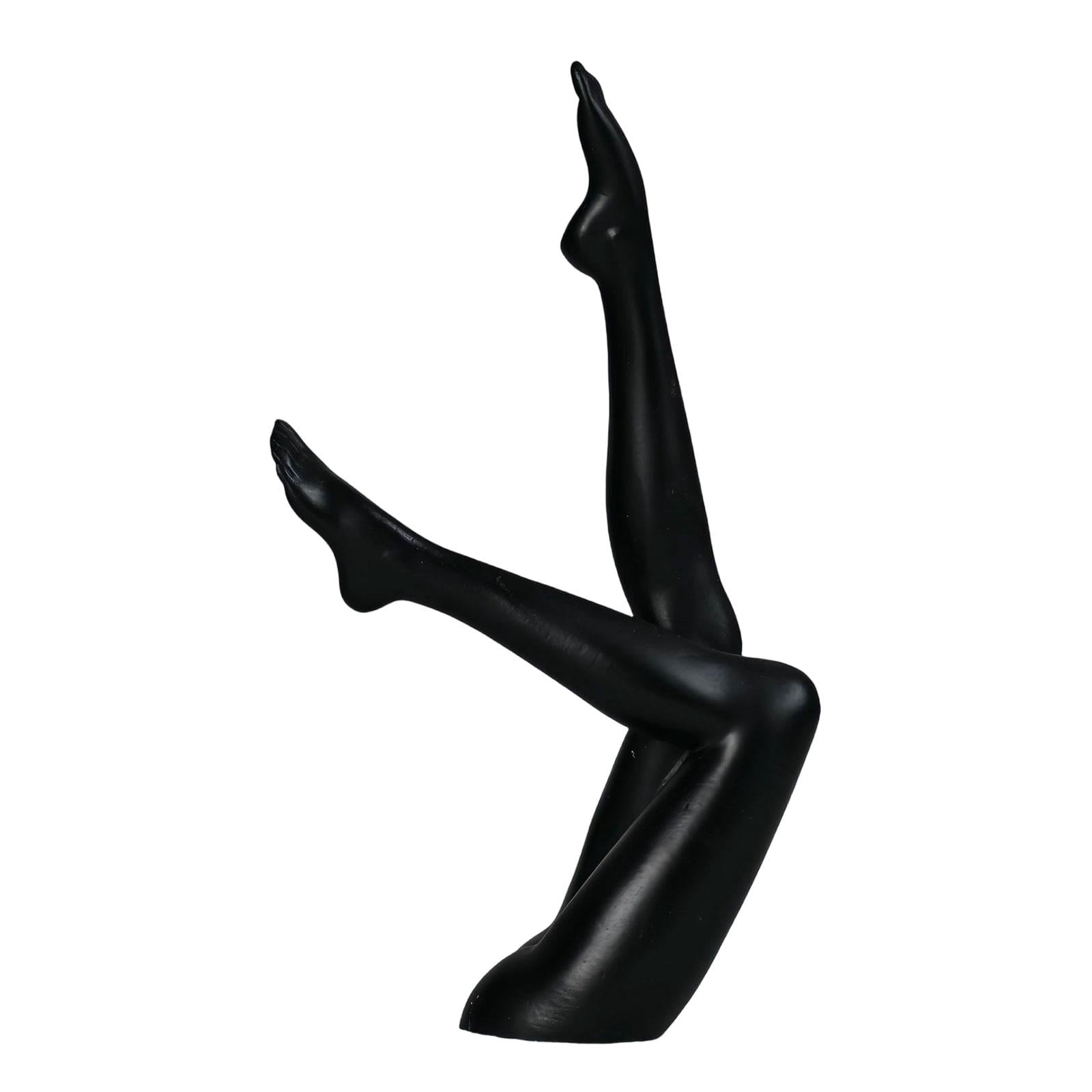 Dualoai Female Legs Sculpture Abstract Legs Ornament for Bedroom ...